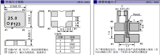 3.686400MHz X1G0041710008 2520 CMOS 1.6V~3.6V SPXO SG-210STF